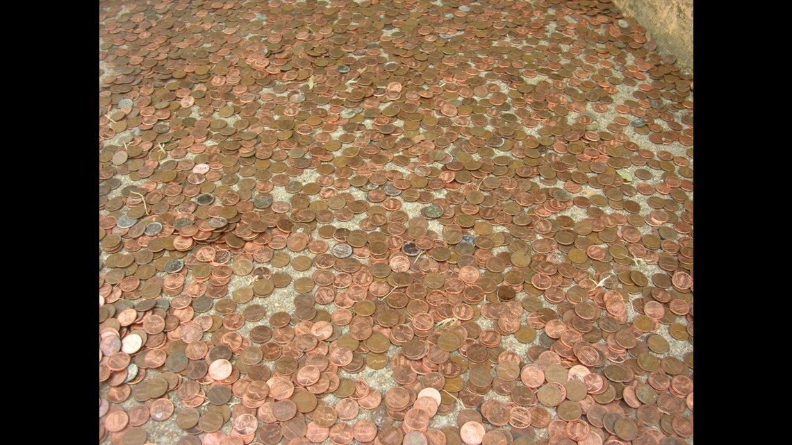 Mile of Pennies in Downtown Greensboro Represents Mental Illness ...