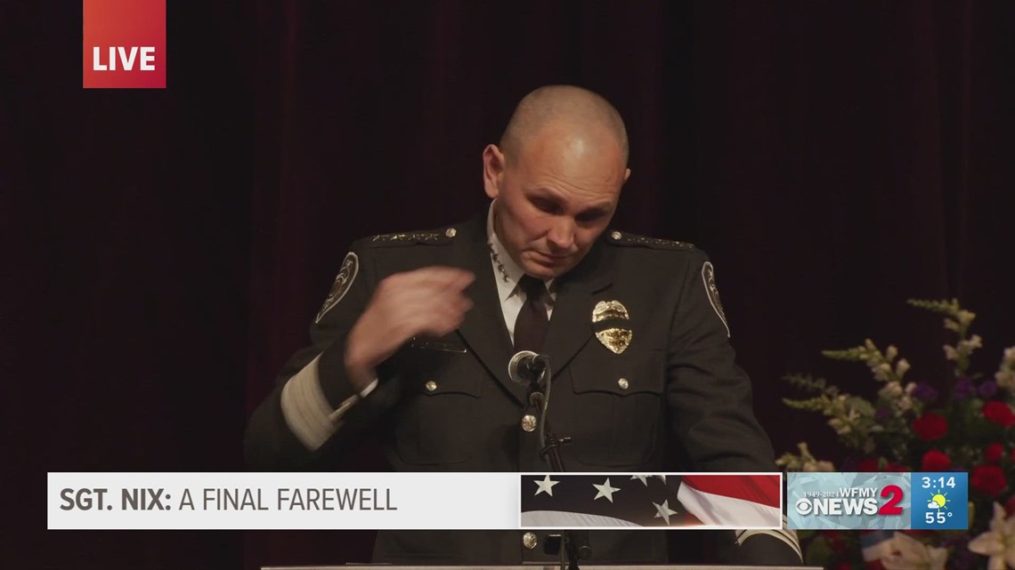 Chief John Thompson shares emotional message about Sgt. Dale Nix ...