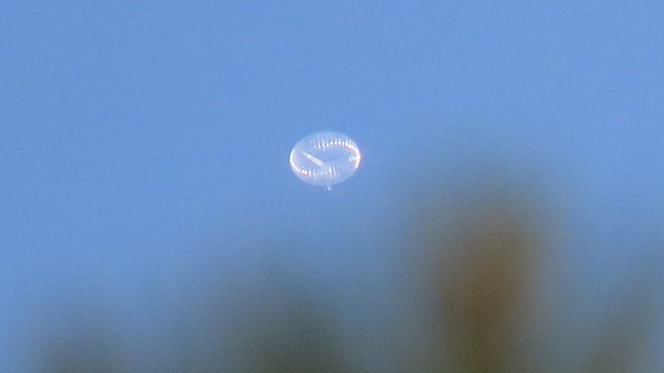 What's that in the sky? Bright dot appears over North Carolina ...