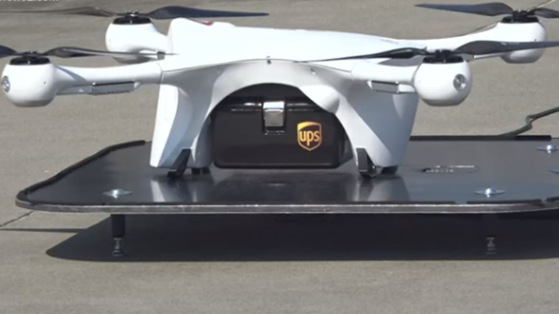 COVID-19 vaccine delivered by drone in Triad | wfmynews2.com