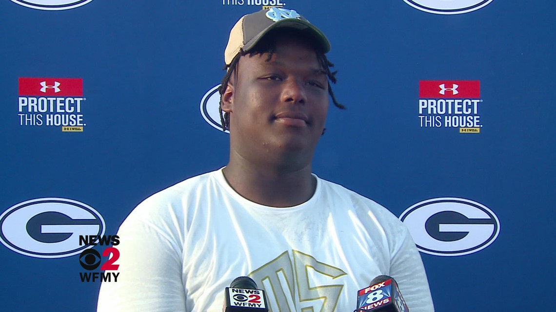 Grimsley DT Travis Shaw on committing to play for HC Mack Brown & UNC ...