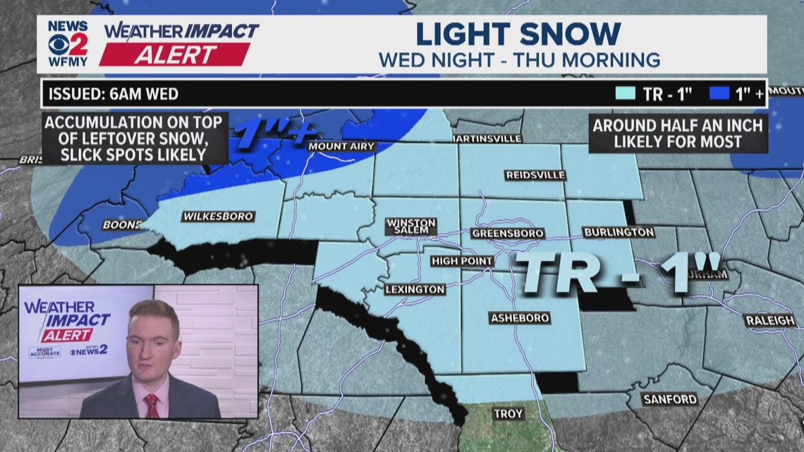 Light snow, freezing rain could cause problems for morning commute ...
