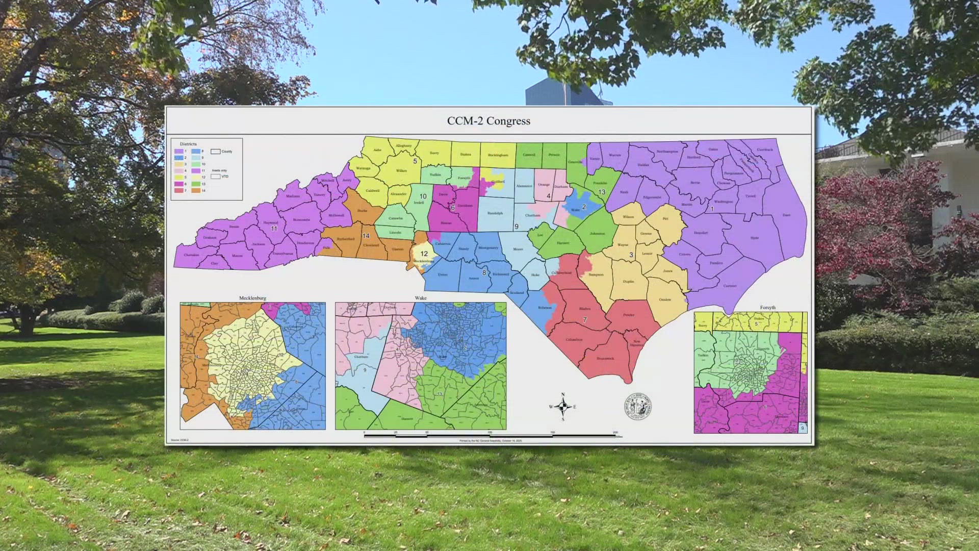 NC Lawmakers Approve New Congressional Maps After Heated Debate ...