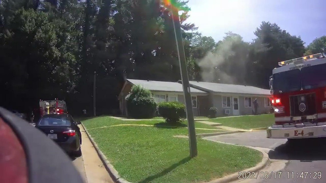 1 firefighter injured, 2 displaced, after fire in Winston-Salem ...