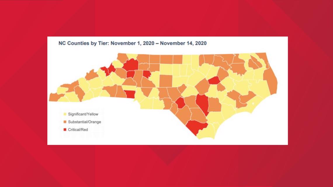New North Carolina color-coded COVID-19 alert system | wfmynews2.com