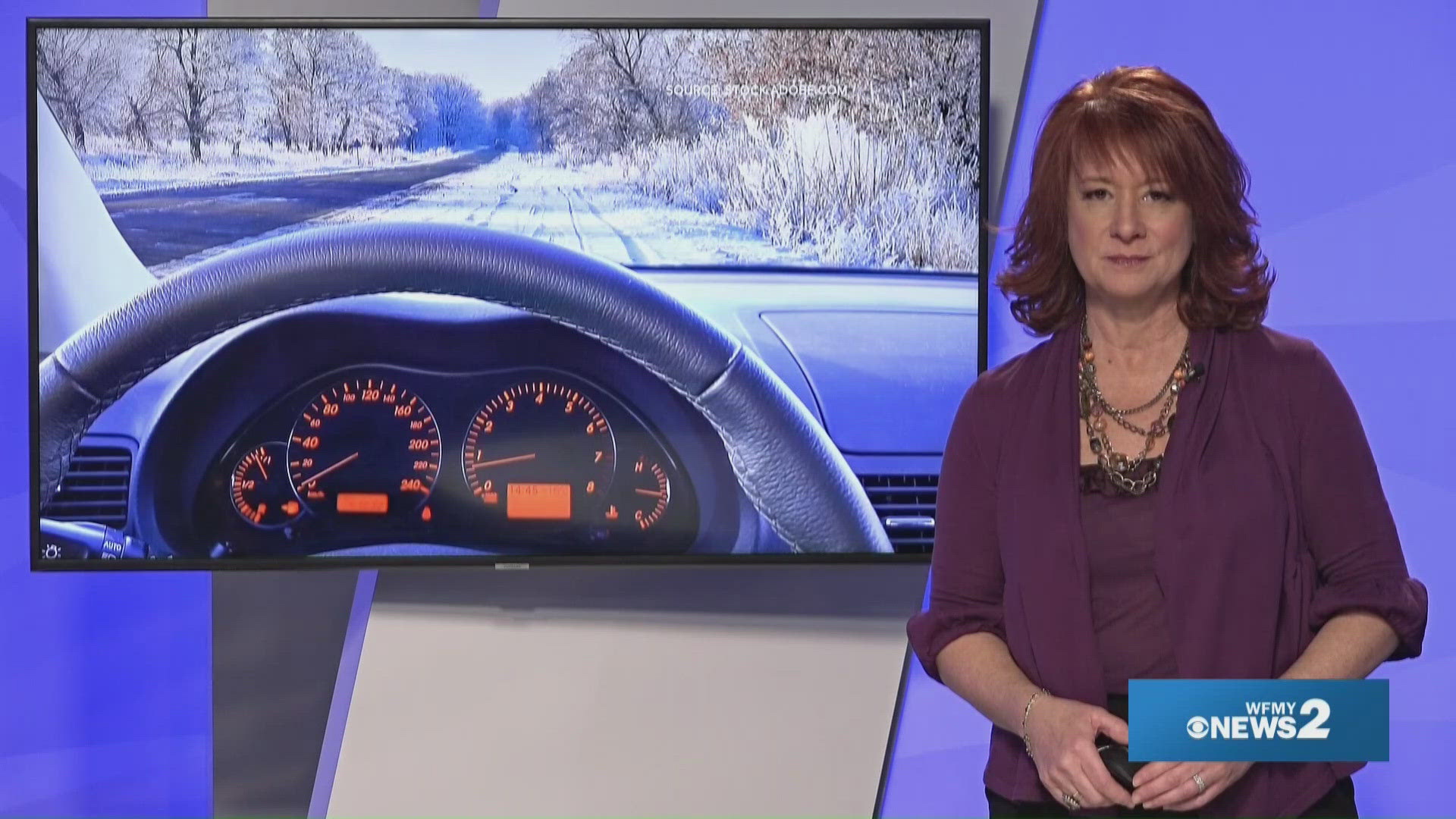 Is your steering wheel vibrating when you drive? It could be the snow ...