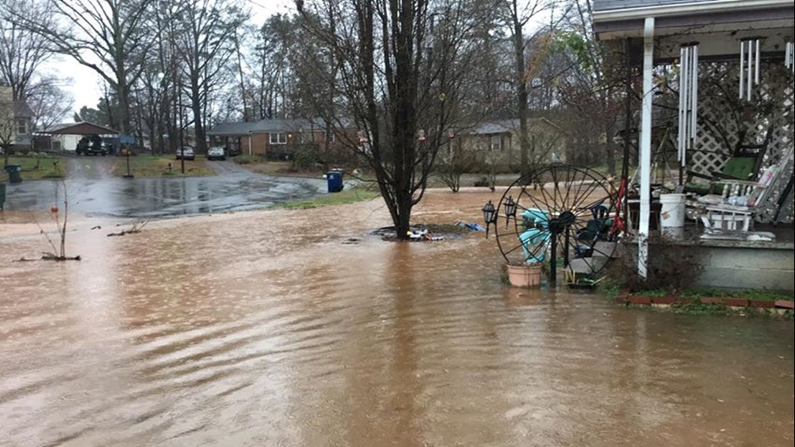 Water, water, everywhere! Look at all the flooding in the Triad ...