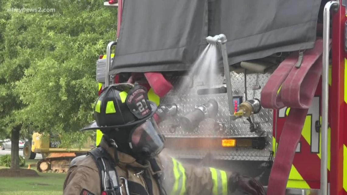 Decontamination Showers Installed On Greensboro Fire Engines ...