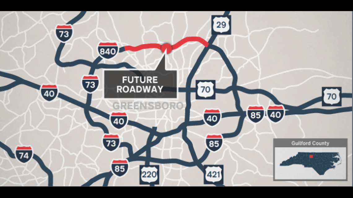 Urban Loop: several overnight road closures in Greensboro | wfmynews2.com