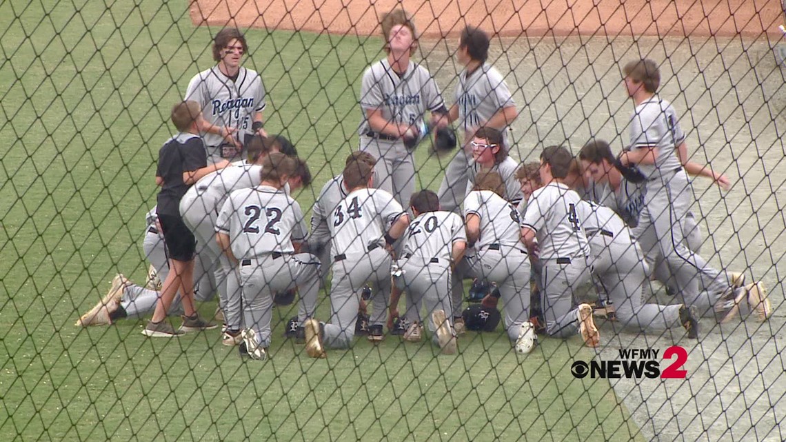 Reagan beats Fuquay-Varina in Game 1 of NCHSAA 4A Baseball Championship ...