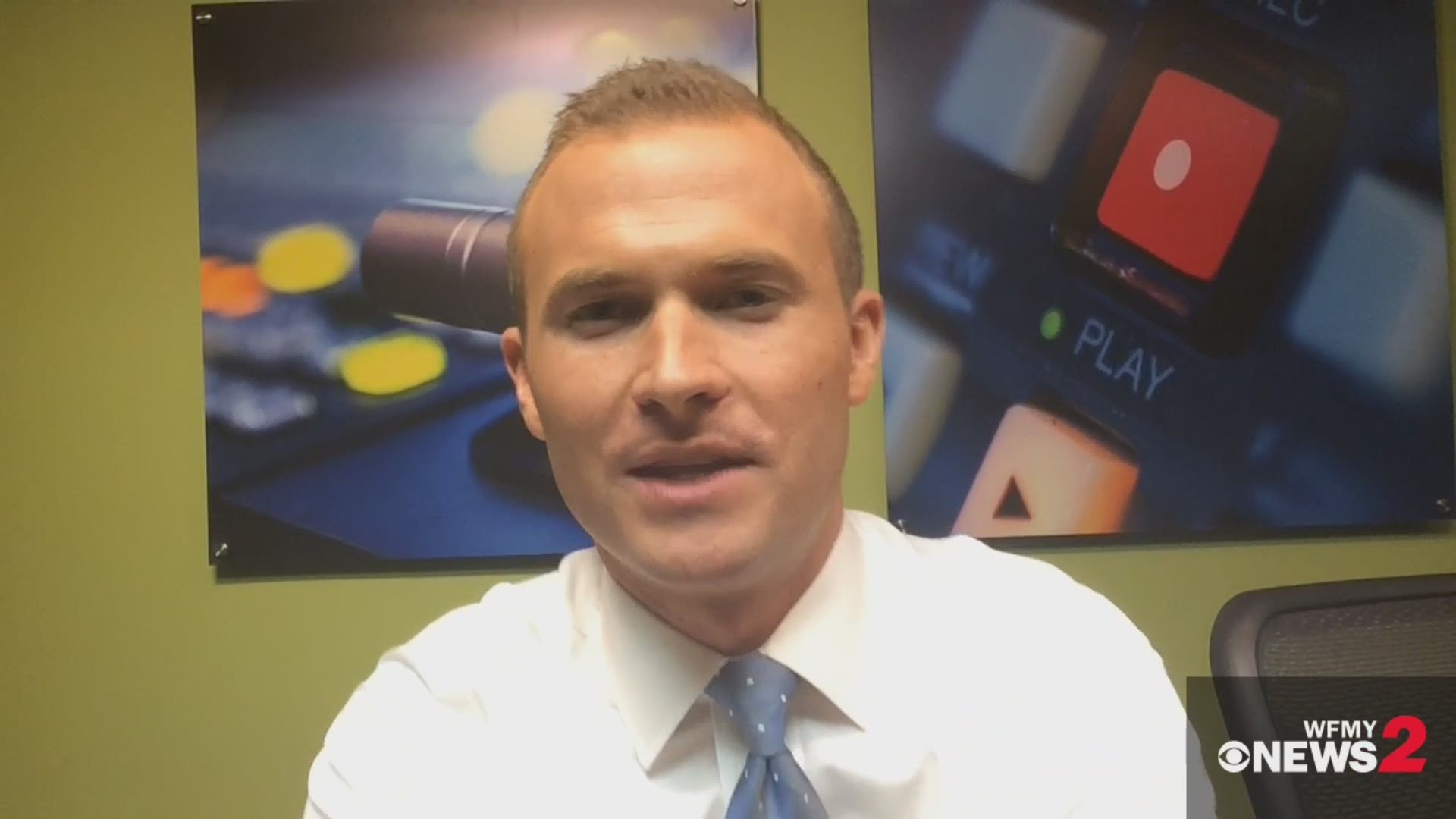 Grant Gilmore Wishes Eric Chilton Happy Birthday | wfmynews2.com