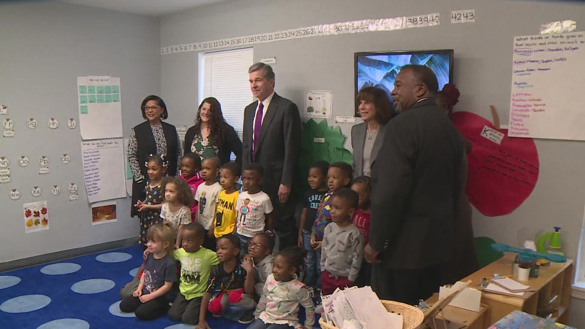 Governor Roy Cooper keeps funding for childcare going | wfmynews2.com