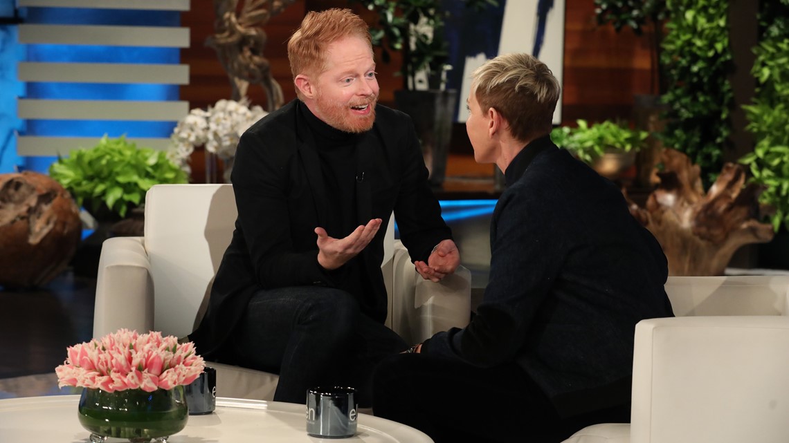 PHOTOS | Jesse Tyler Ferguson and Jake Bain Monday on Ellen | wfmynews2.com