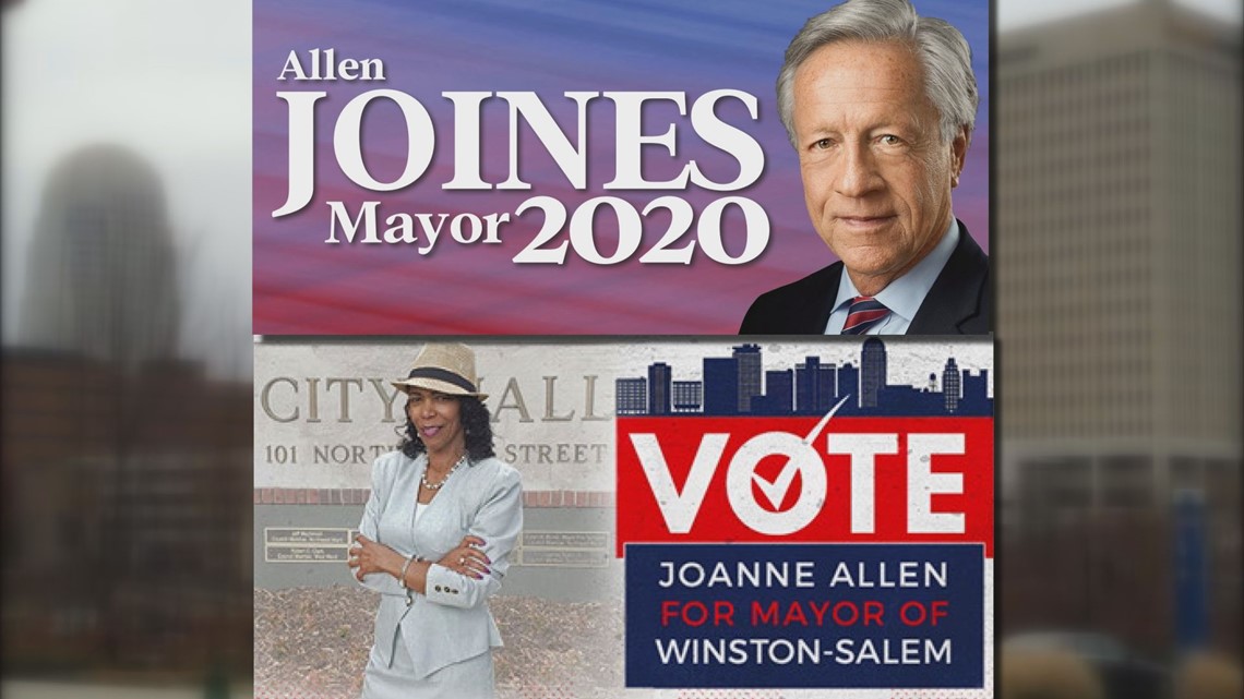 Winston-Salem Mayoral Race: Allen Joines vs JoAnne Allen | wfmynews2.com