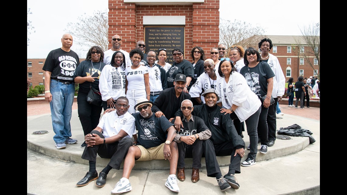 Swing Phi Swing Celebrates 50 Years With Monument Dedication At WSSU ...