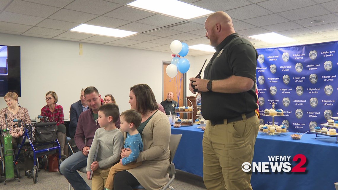 Officer Sean Houle’s emotional last call as he retires months later ...