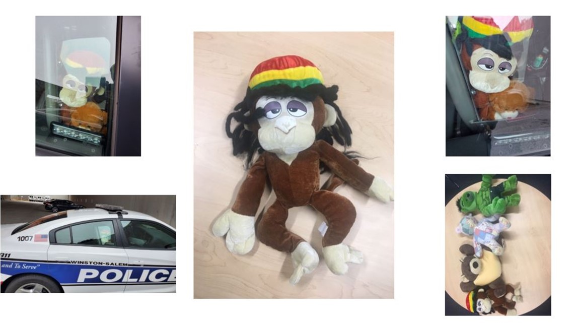 Video of stuff monkey in patrol car gets police chief response ...