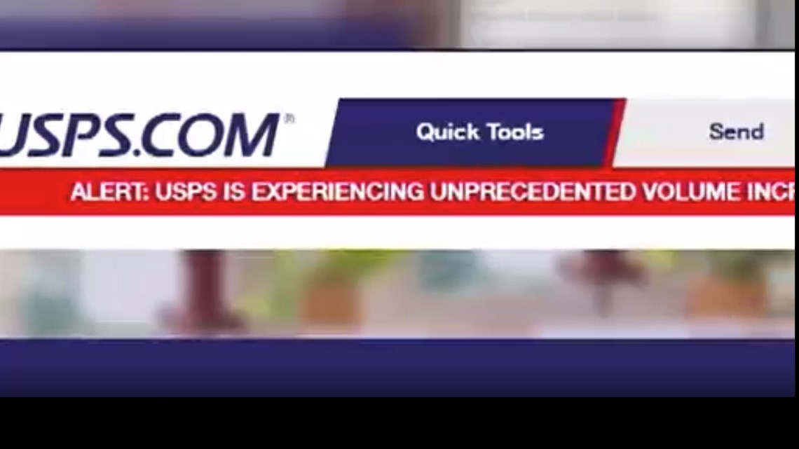 USPS puts out alert about mail delays and asks for patience | wfmynews2.com