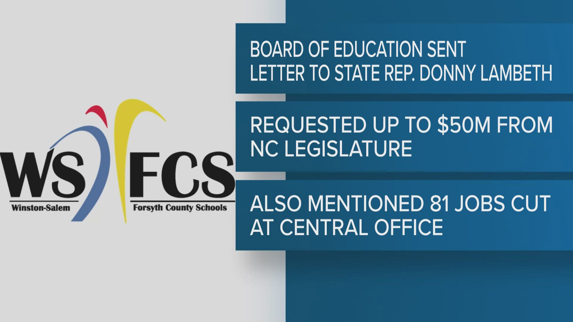 WS/FCS seeks $50M in letter to representative amid deficit, job cuts ...