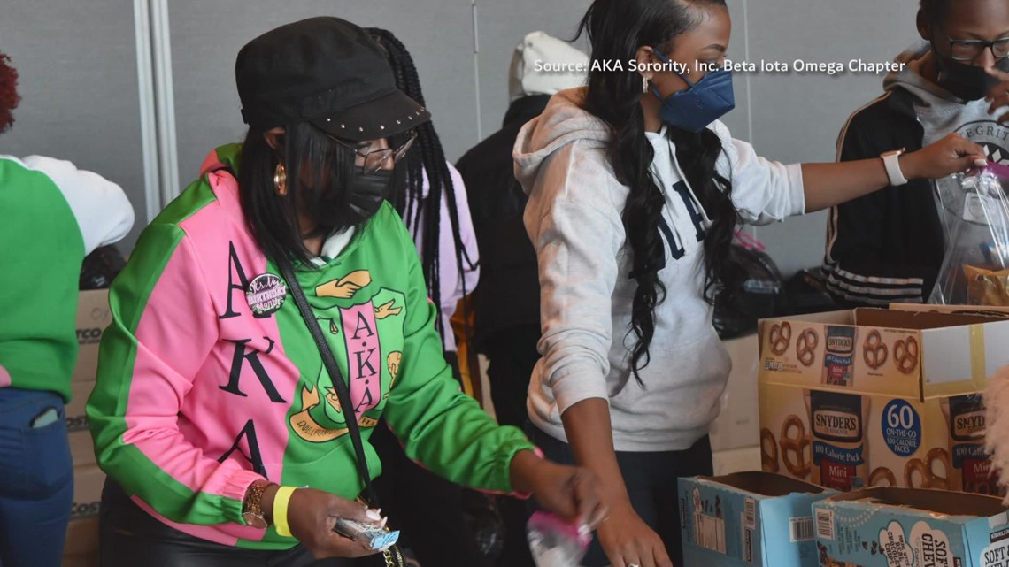 Members of Alpha Kappa Alpha Sorority Inc. host MLK freedom walk ...