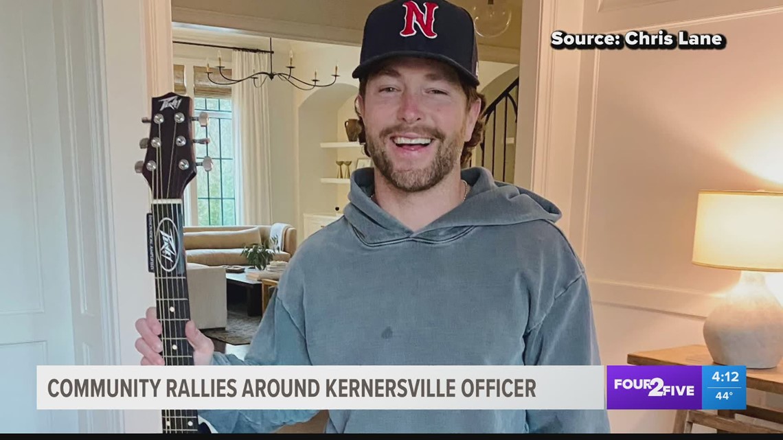 Kernersville community continues to rally around Officer Sean Houle ...