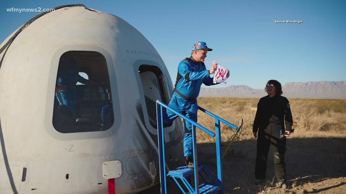UNC professor reflects on going to space | wfmynews2.com
