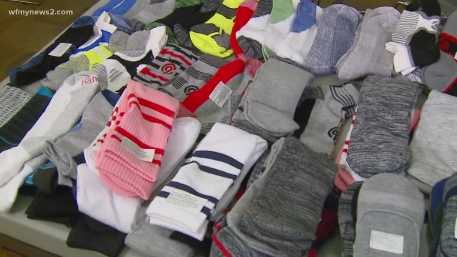 HanesBrands Holds Sock Drive To Help The Homeless In Winston-Salem ...