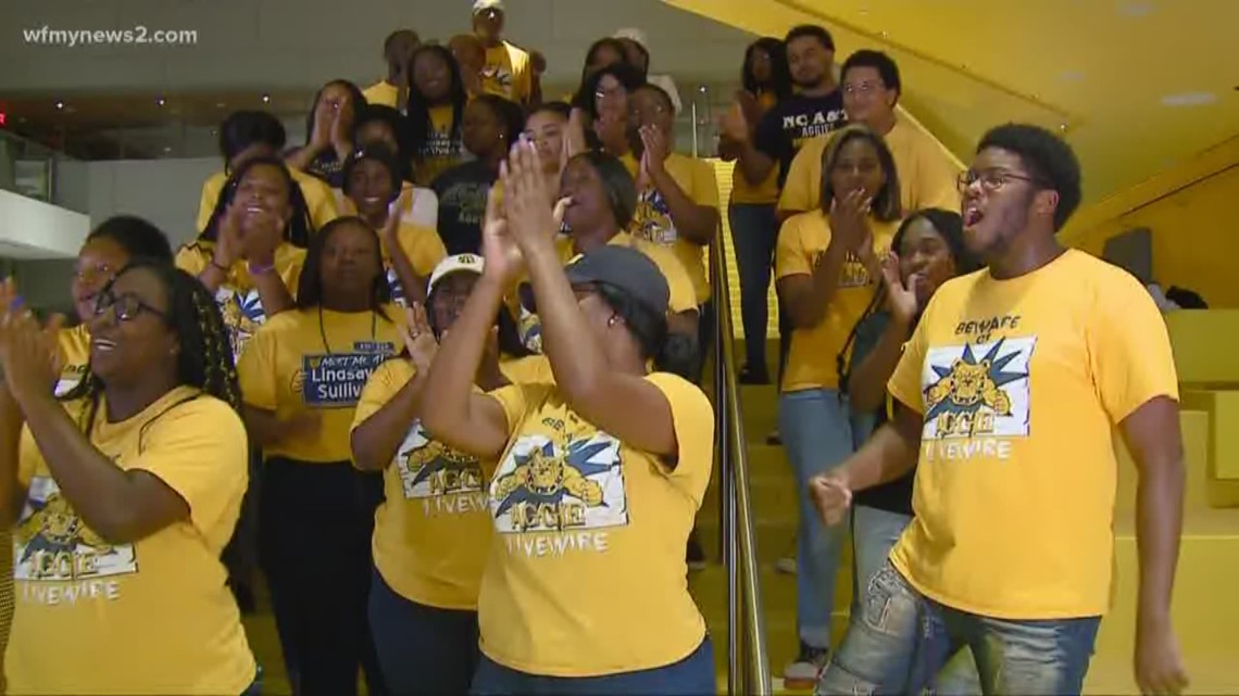 Celebrating Aggie Pride At N.C.A&T Homecoming | wfmynews2.com