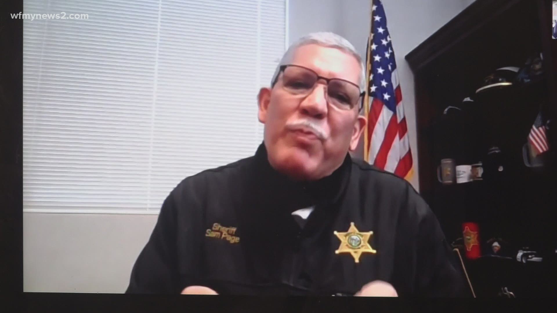 Rockingham County Sheriff asks Gov. Cooper to denounce violence against ...