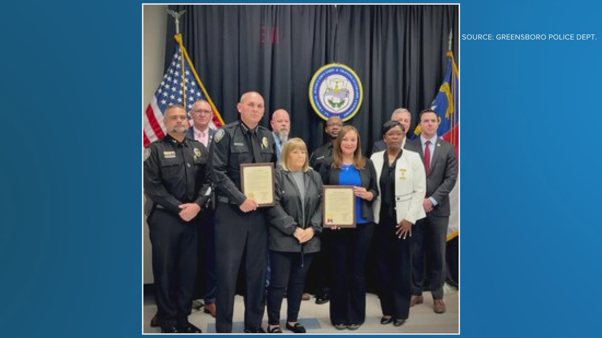 Greensboro police officer Michael Horan recognized posthumously for ...