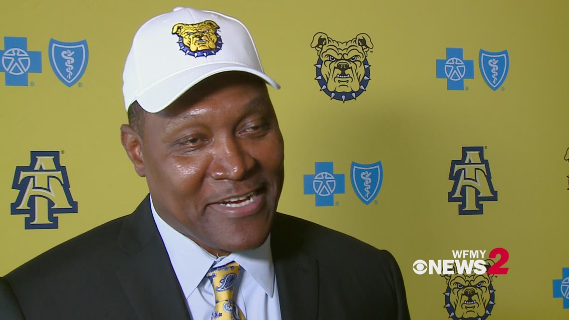 Vincent Brown says being named North Carolina A&T Head Football Coach a ...