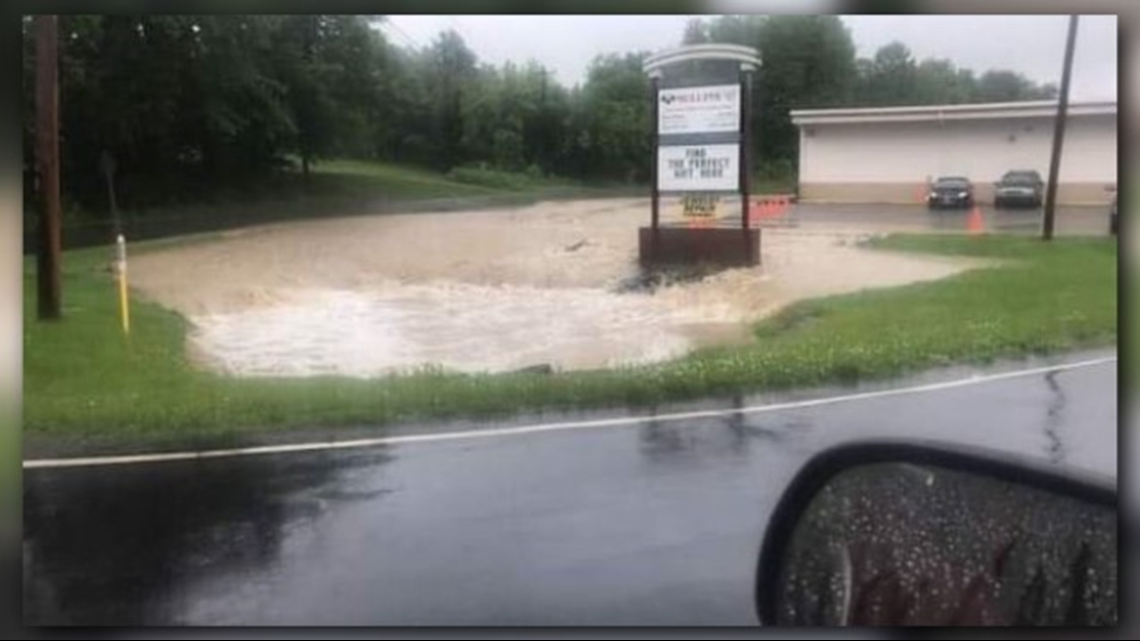 Flooding Damage | Roses Store Roof Collapse, Elementary Flooded, Washed ...