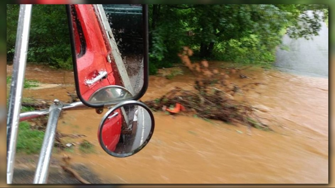 Flooding Damage | Roses Store Roof Collapse, Elementary Flooded, Washed ...
