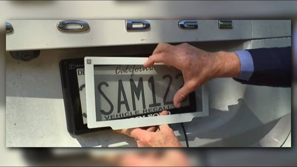 CA To Roll Out New Digital License Plates | wfmynews2.com