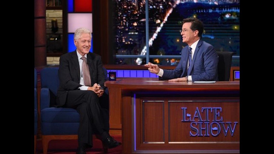 Take Two: Bill Clinton's Body Language On The Colbert Show | wfmynews2.com