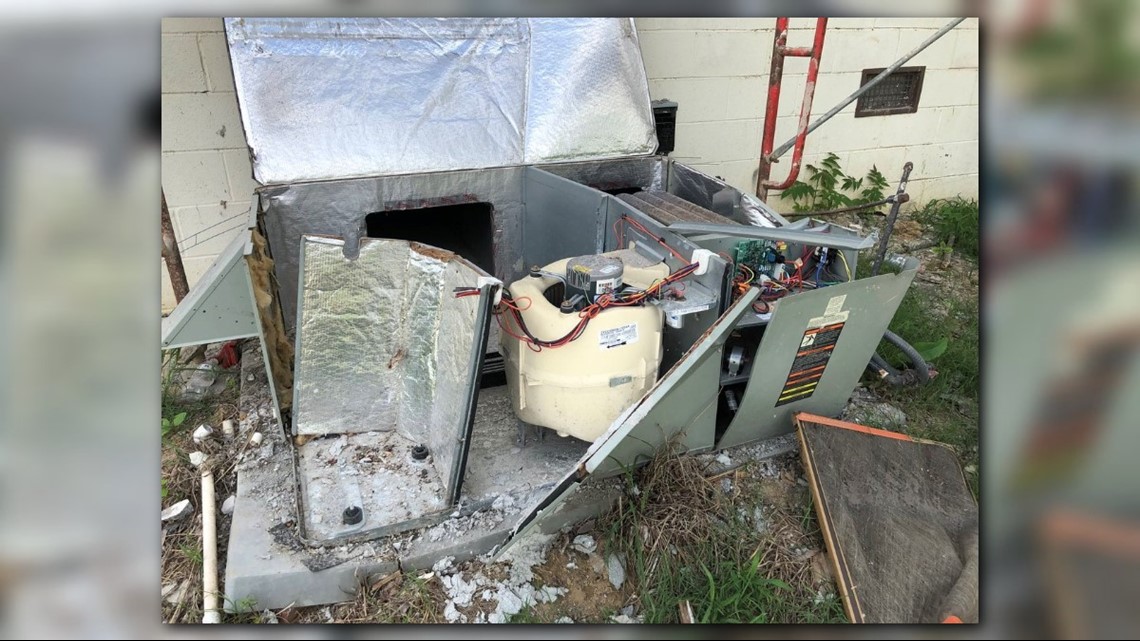 Not Cool: A/C Units Ripped Apart, Parts Stolen From Church Recovering ...