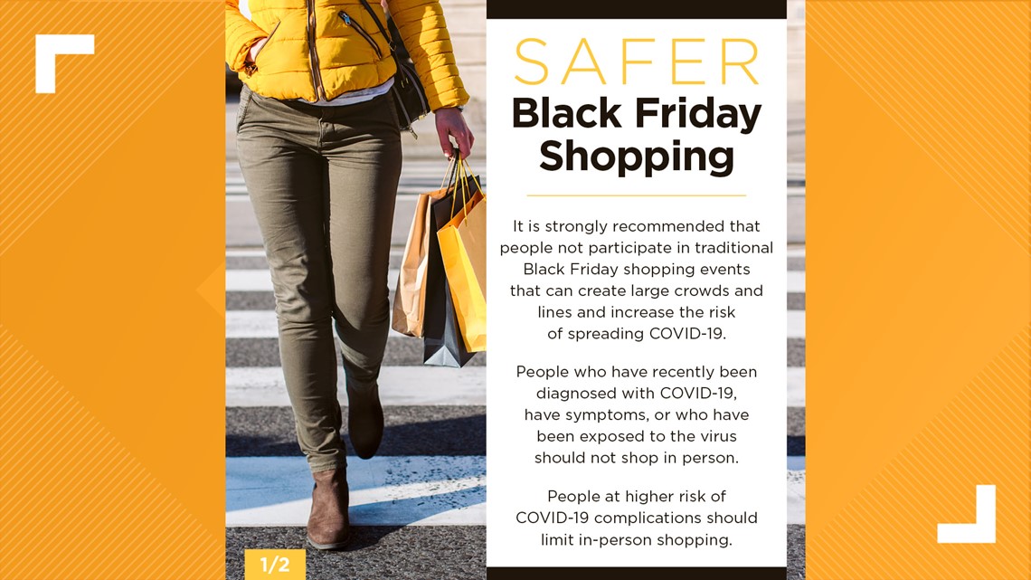 Expect a different Black Friday but remember shopping safety tips ...