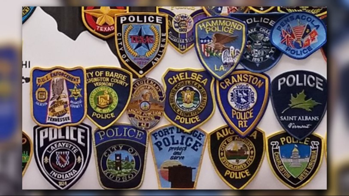 A Birthday Surprise! Patches Pour Into Burlington Police Dept. From ...