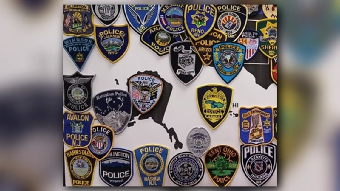 A Birthday Surprise! Patches Pour Into Burlington Police Dept. From ...