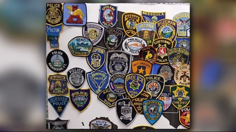 A Birthday Surprise! Patches Pour Into Burlington Police Dept. From ...