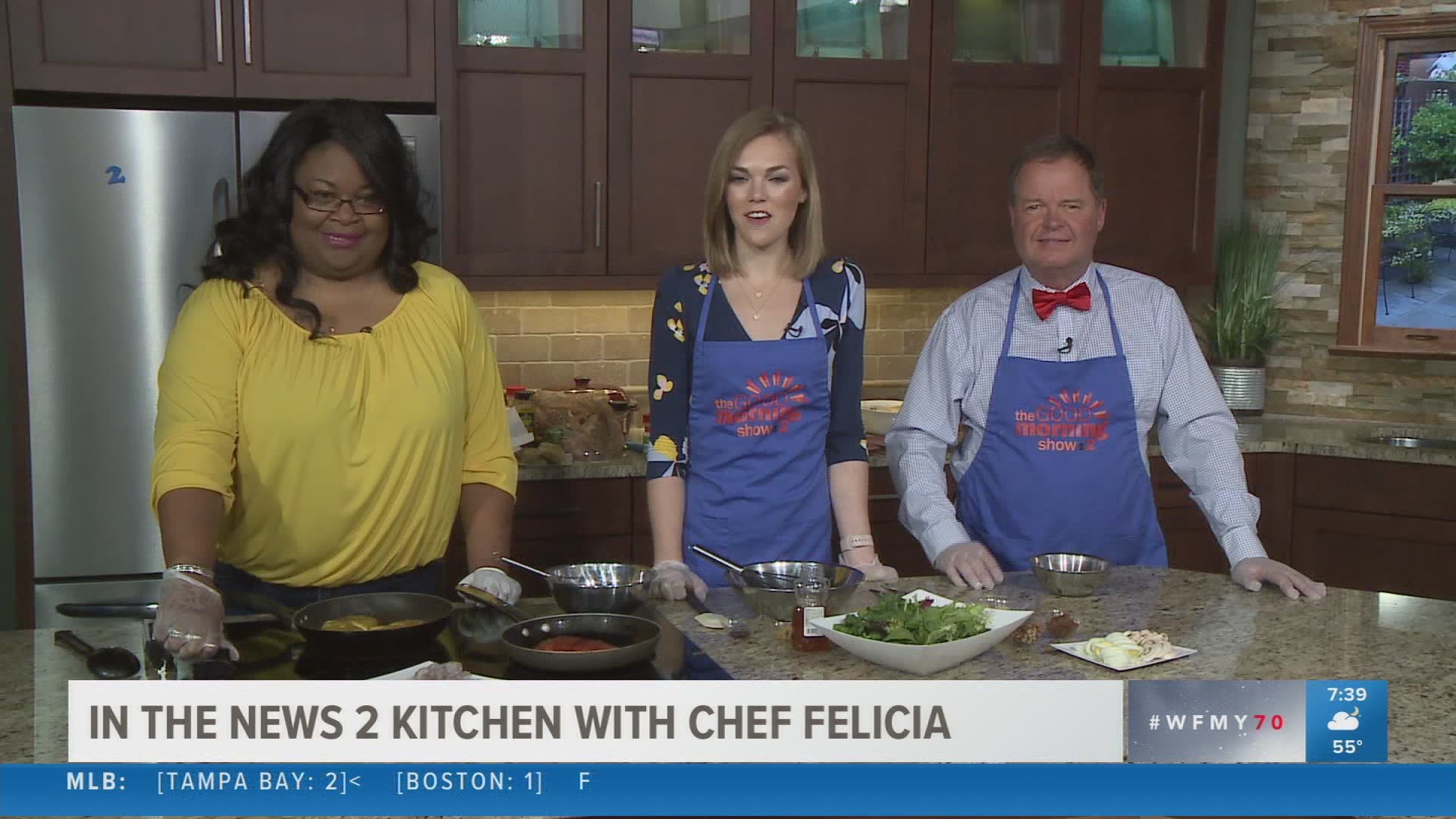 In the News 2 Kitchen with Chef Felicia | wfmynews2.com
