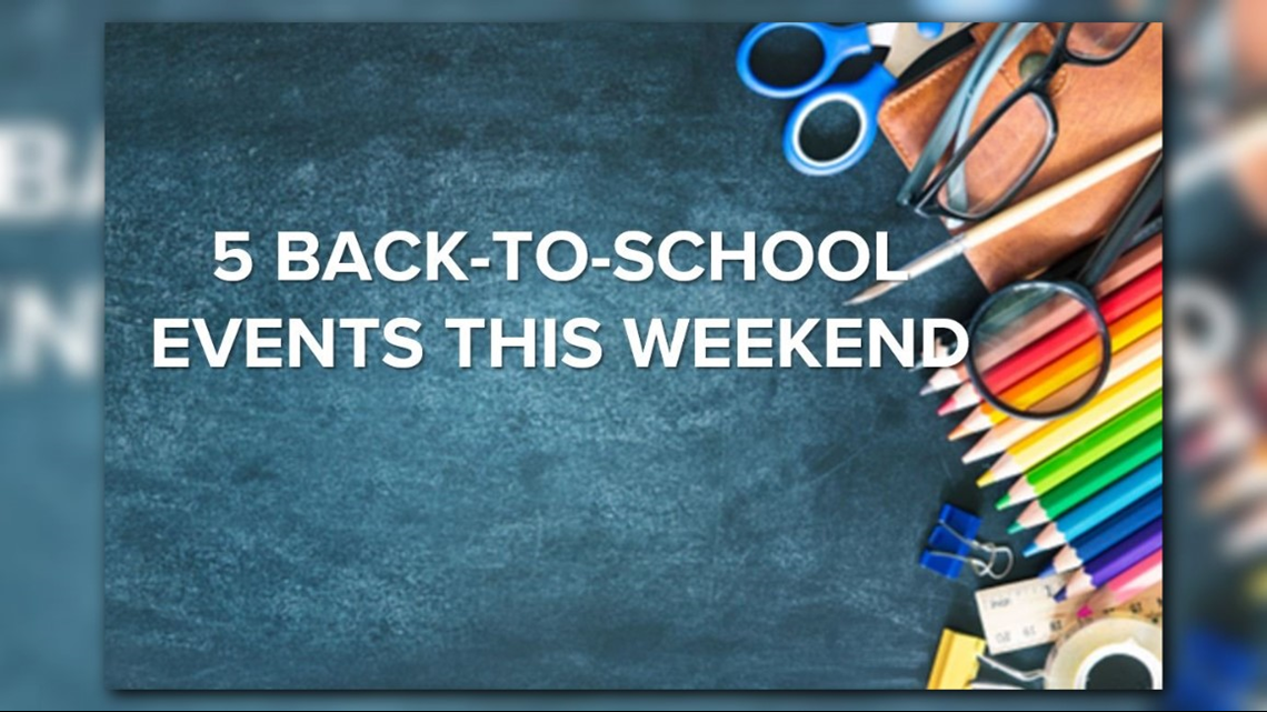 5 Back To School Events This Weekend In The Triad | wfmynews2.com