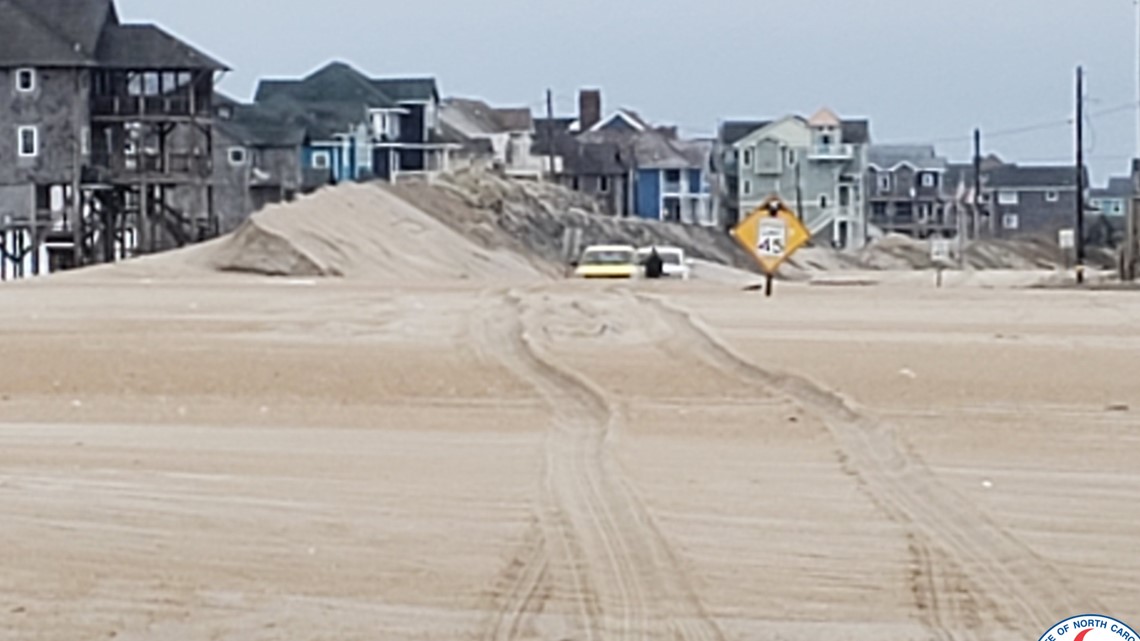 PHOTOS | Flooding, Overwash From Nor'Easter Closes NC-12 on NC Outer ...