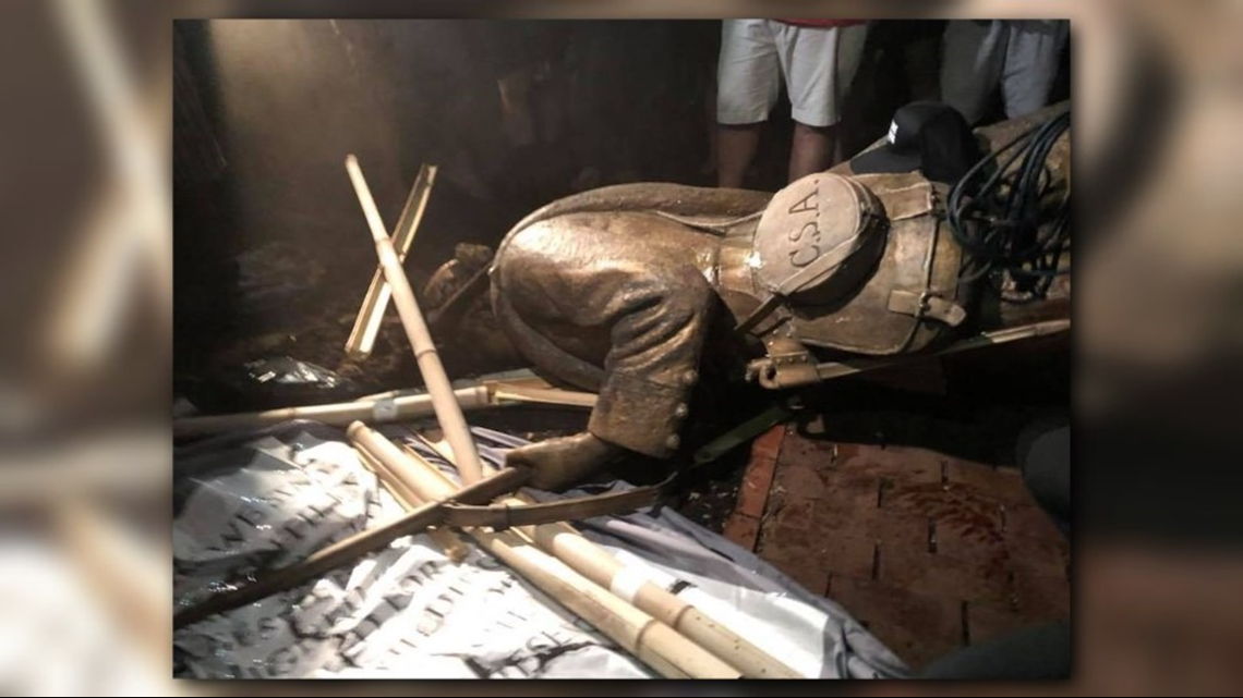 SBI To Investigate After UNC's 'Silent Sam' Statue Torn Down During ...