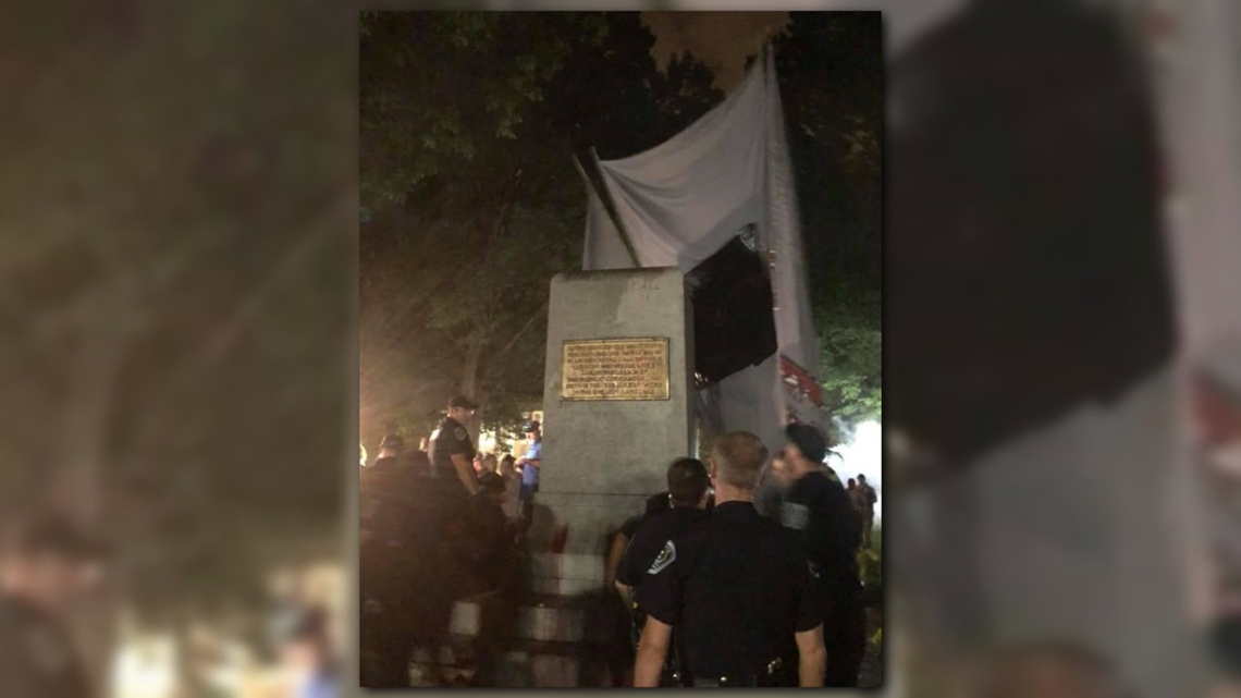 SBI To Investigate After UNC's 'Silent Sam' Statue Torn Down During ...