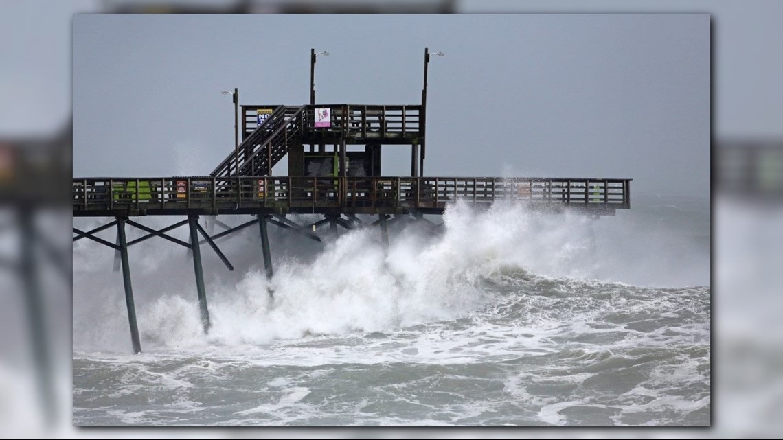 Incredible Photos Show Power of Hurricane Florence in Emerald Isle ...