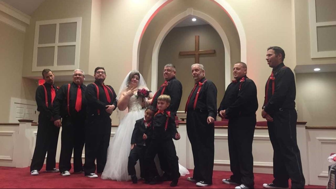 PHOTOS: 'Go With The Flo' wedding celebrates resilience during Florence ...