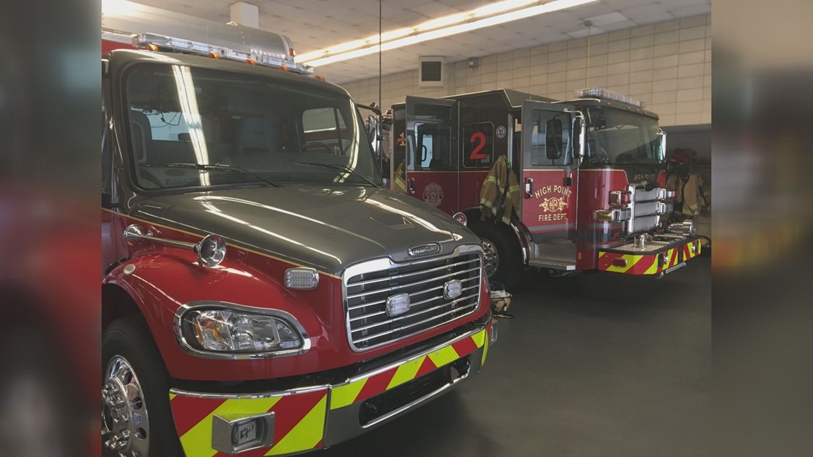 High Point Firefighters Return Home After Helping in Eastern NC During ...