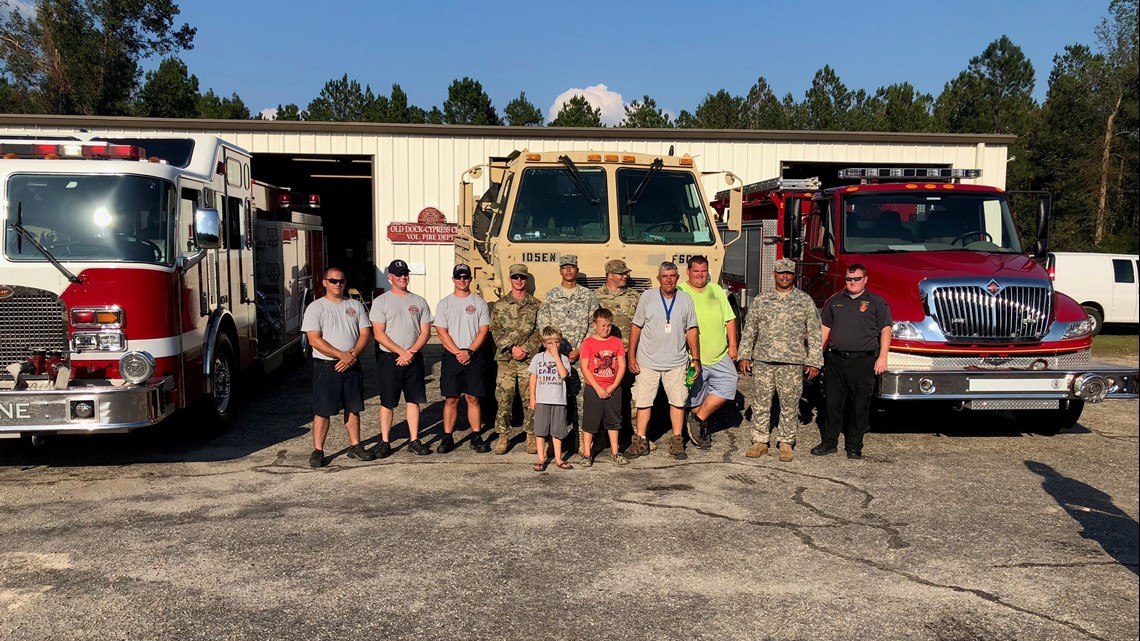 High Point Firefighters Return Home After Helping in Eastern NC During ...