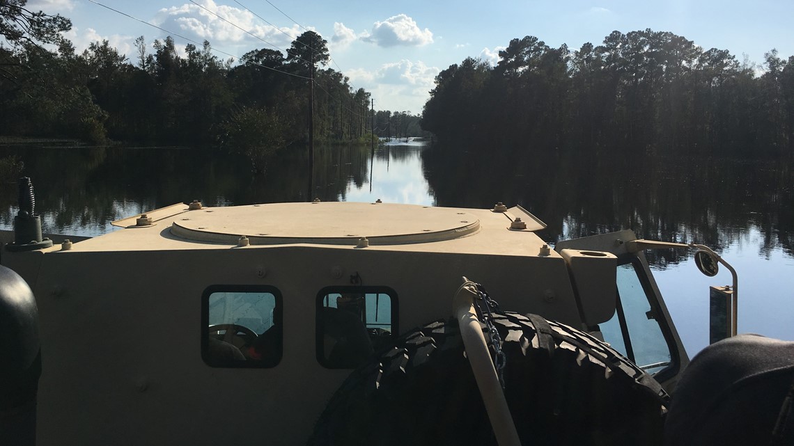 High Point Firefighters Return Home After Helping in Eastern NC During ...